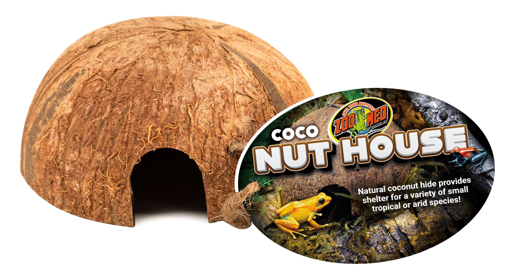 Coco Nut House | Zoo Med Laboratories, Inc.