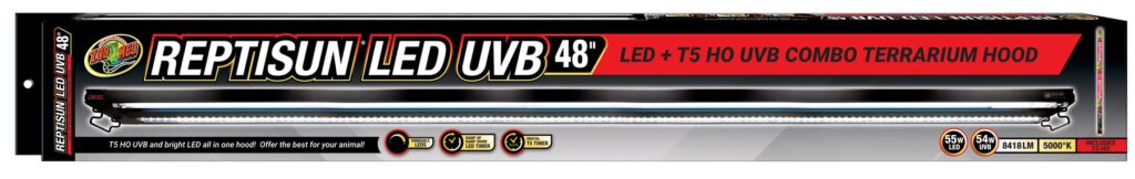 ReptiSun® LED UVB Combo Terrarium Hood | Zoo Med Laboratories, Inc.