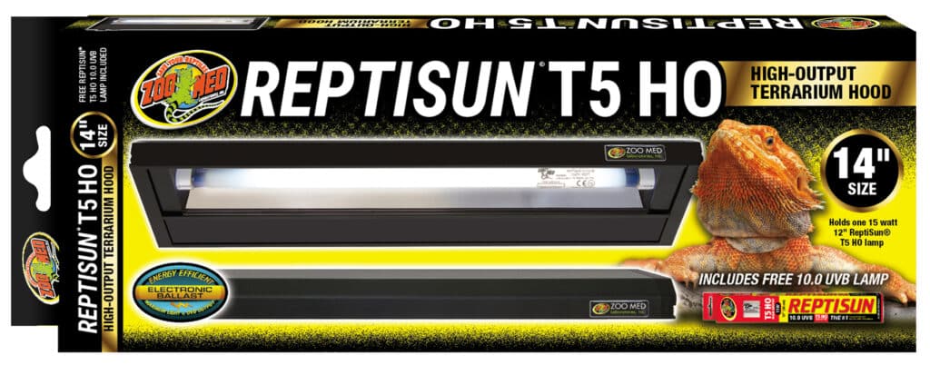 ReptiSun® T5 HO Terrarium Hood with 10.0 Bulb | Zoo Med Laboratories, Inc.